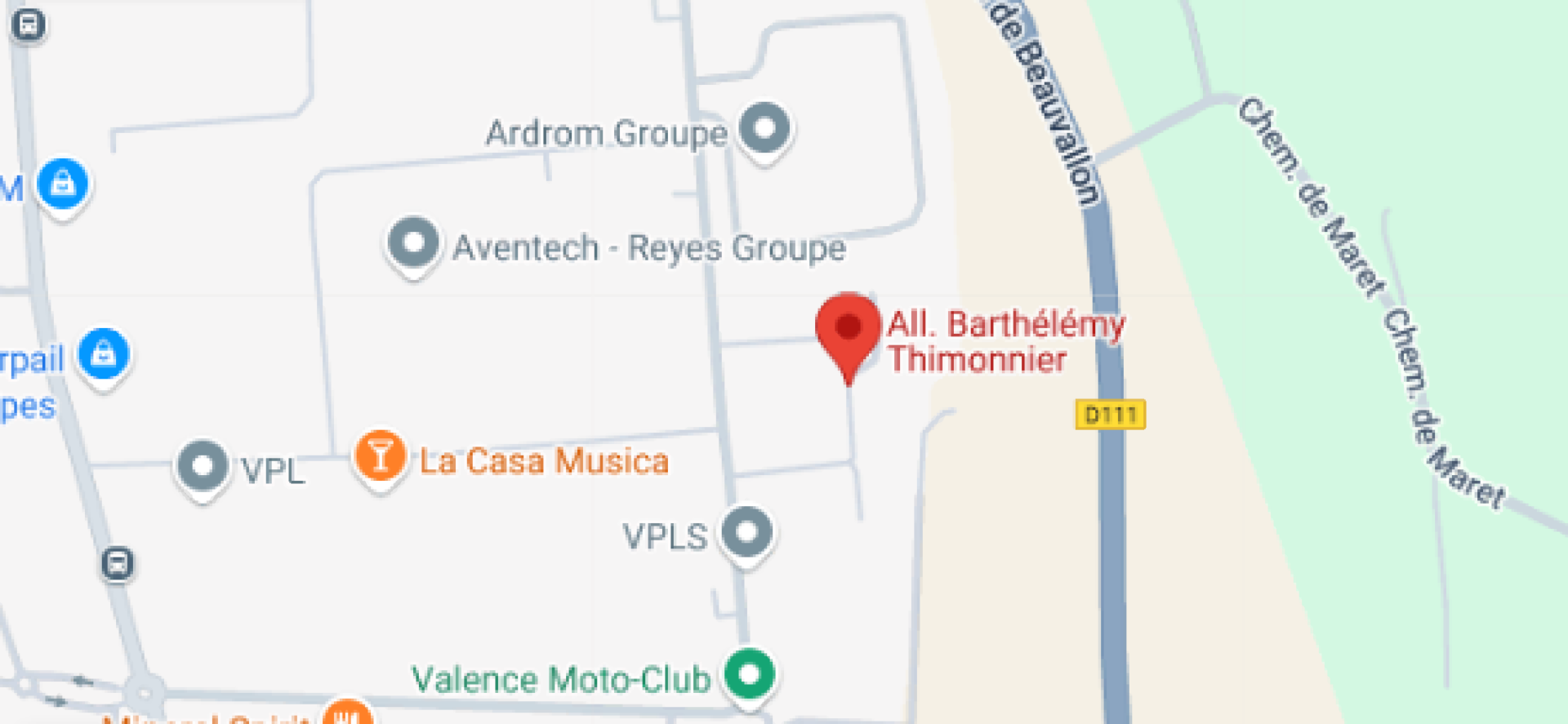 Informations pratiques - plans - Centre Hospitalier Crest